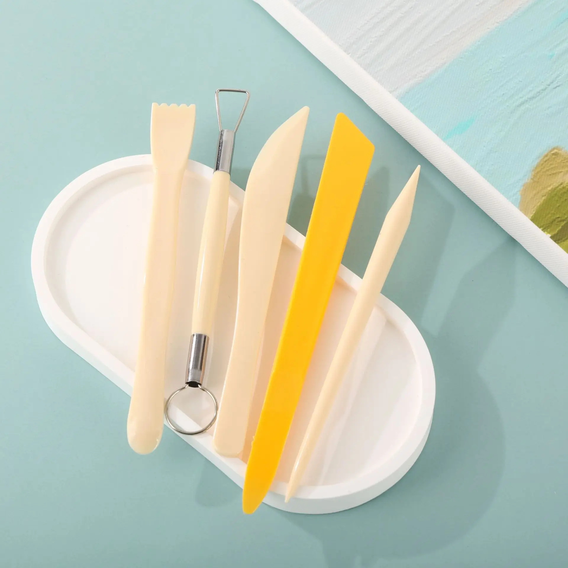 8-Piece Sculpting Tool Set - Essential DIY Clay Pottery Modeling Kit ...