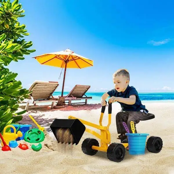 Sandbox Digger Excavator Crane Kids Sand Digger For Sand Dirt And Snow ...