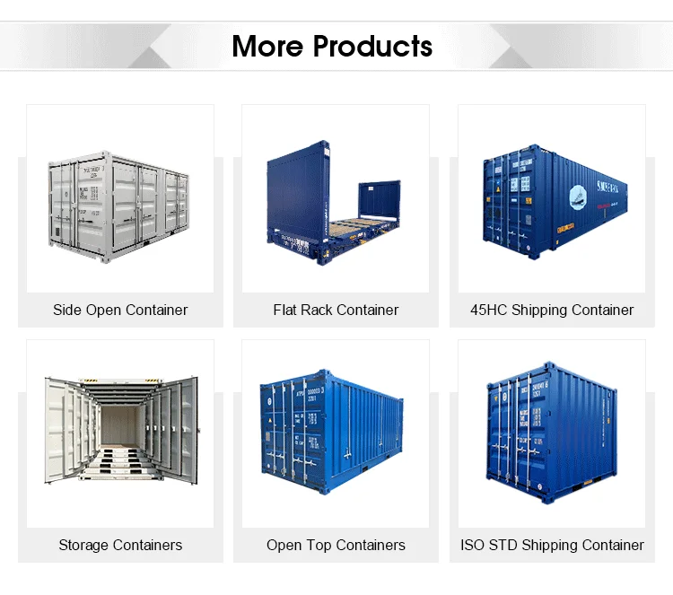 Customizable Designed New Double Door Iso Shipping Container 45hc New ...