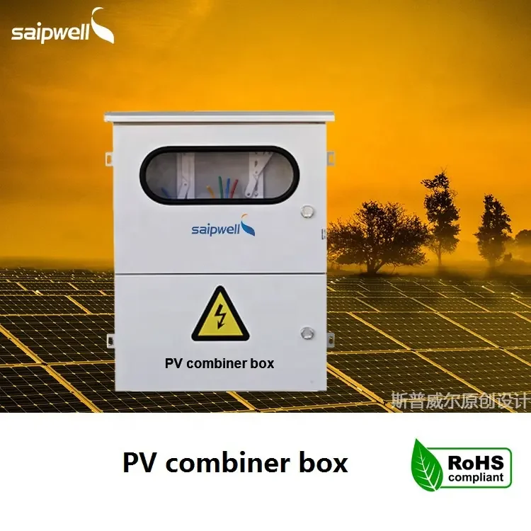 Photovoltatic Solar Combiner Box 1000v 8 Strings Solar Distribution Box ...