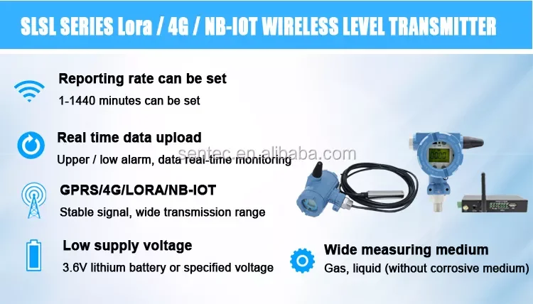 Smart Wireless Water Level Sensor - Iot Lora Remote Measurement