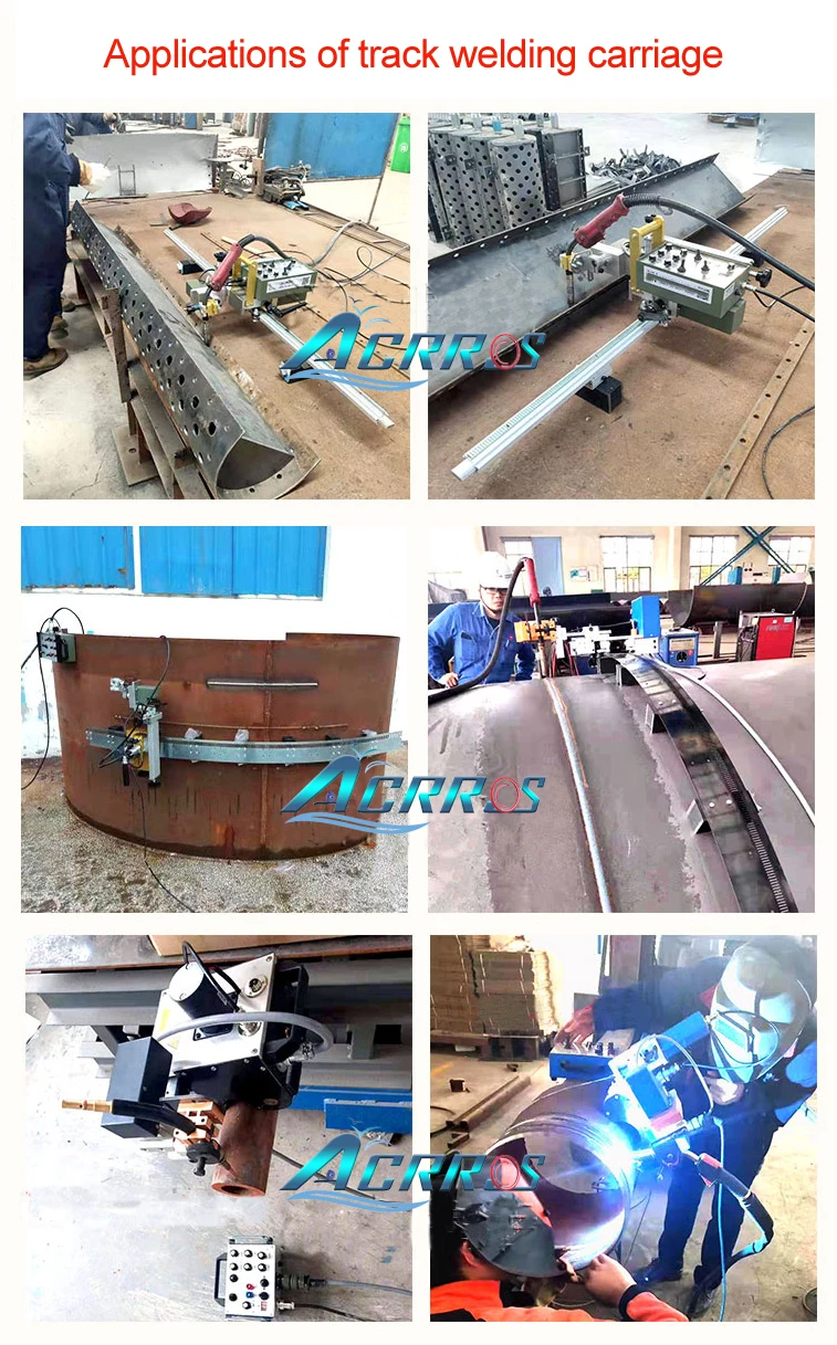 Railguide Magnetic Fillet Vertical Seam Welding Weld Tractor Carriage ...