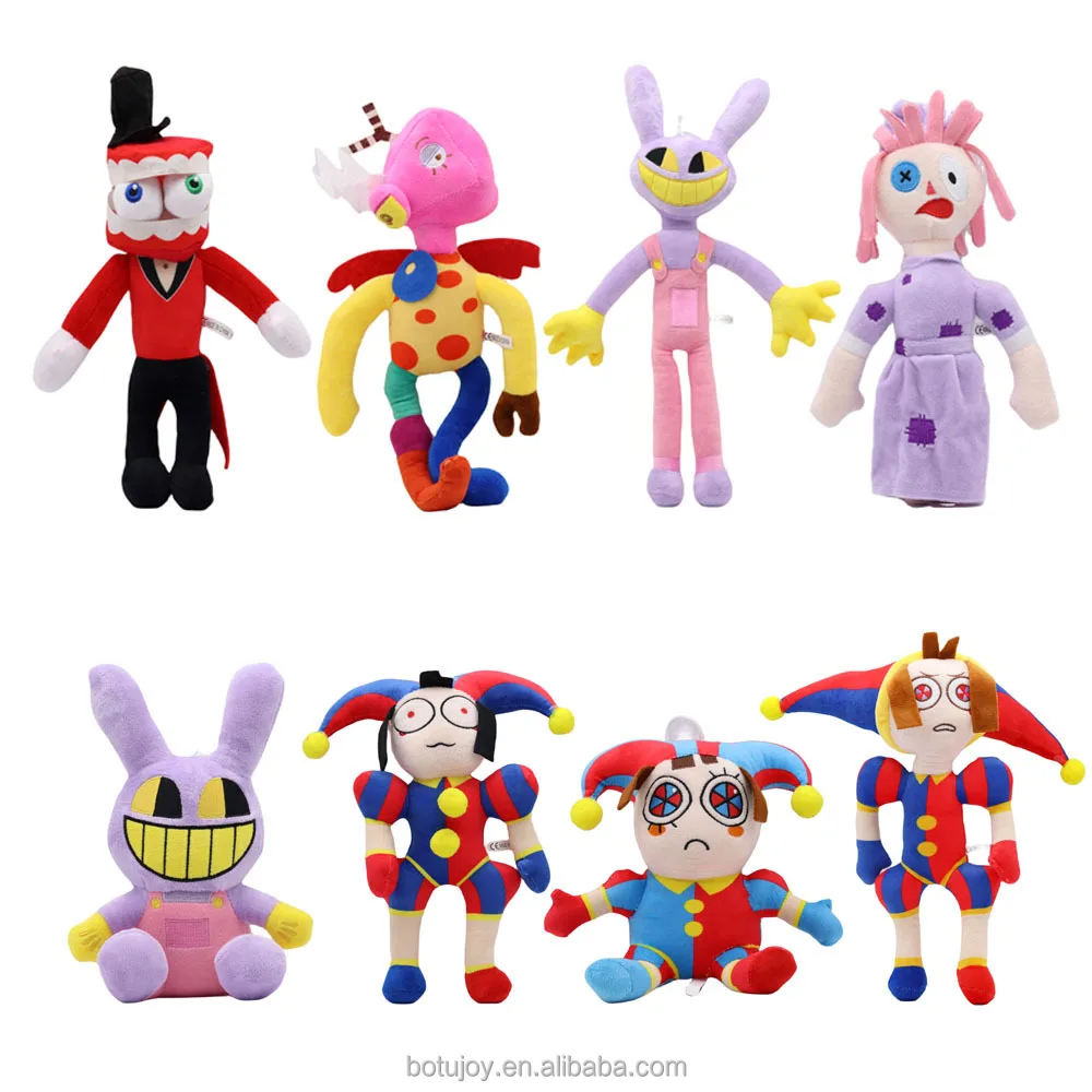 25cm The Amazing Digital Circus Plush Toy Stuffed Animal Plush Figure ...