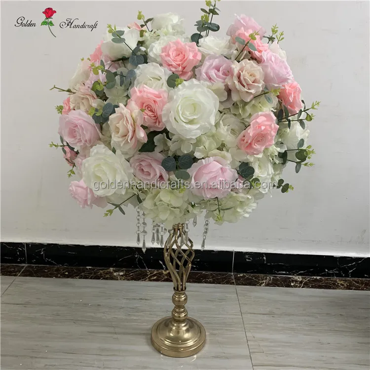 QSLH-CF216 Flower Ball Wedding Centerpieces - Handmade Silk