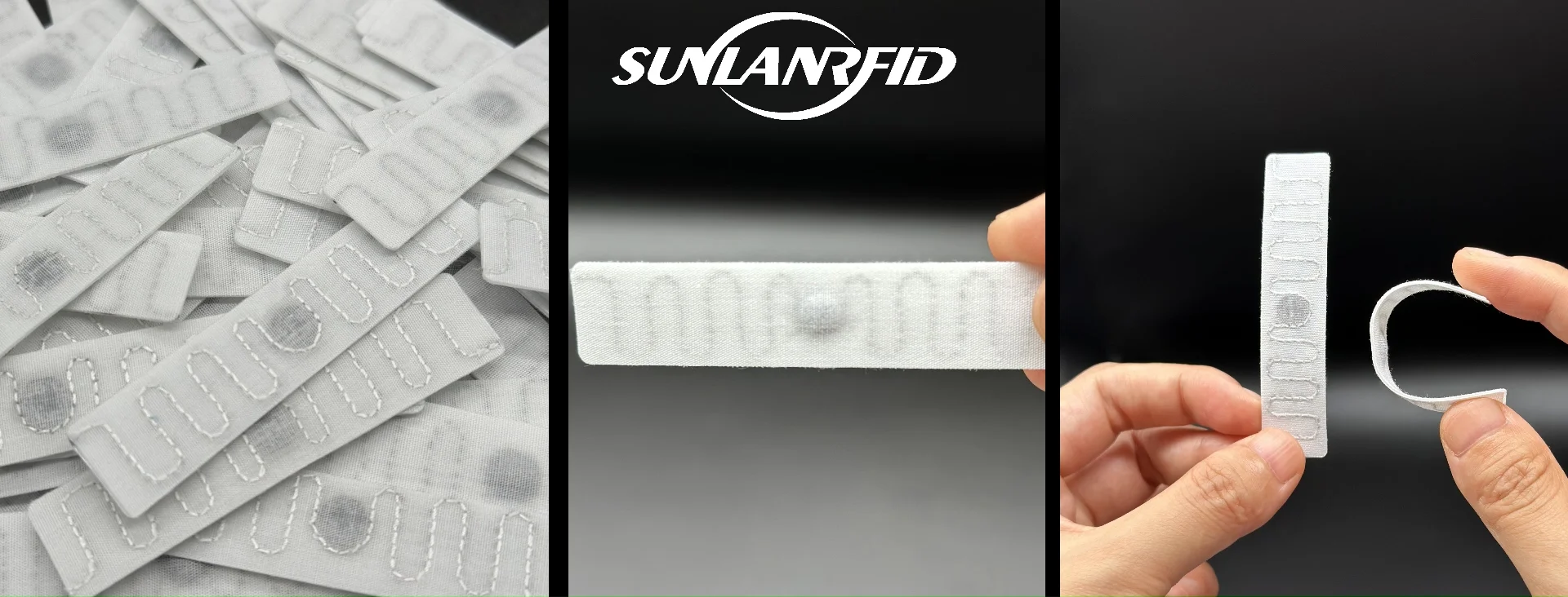 Waterproof Washable Uhf Textile Tag Rfid Laundry Tag For Laundry ...