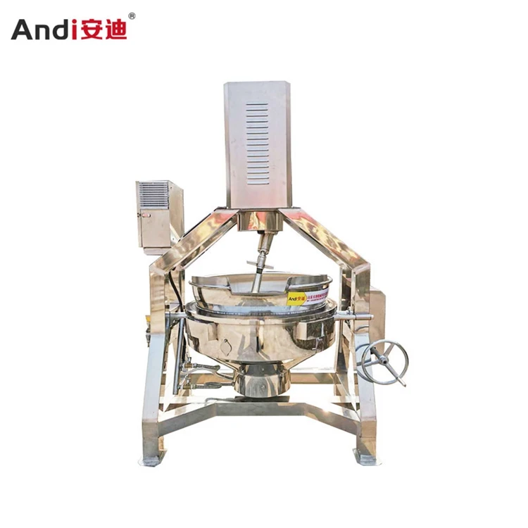 Industrial Electric Semi Automatic Cooking Pot Automatic Wok Stir ...