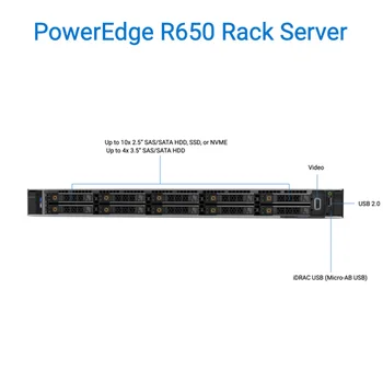 Poweredge R650 1u Rack Server 8sff With 3rd Generation Processor - Buy ...