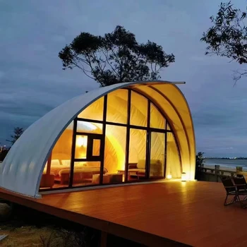 Factory Wholesale High Quality Custom Luxury Shell Shape Safari Camping Hotel Gamping Resort ...