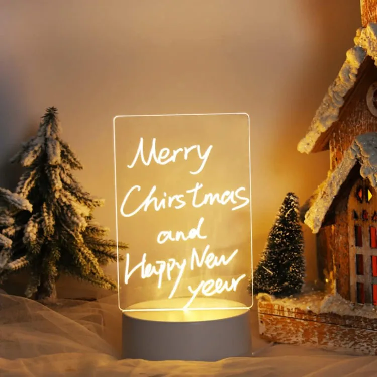 Cheap Acrylic Bracket Erasable Children Drawing Board Creative Usb Led ...