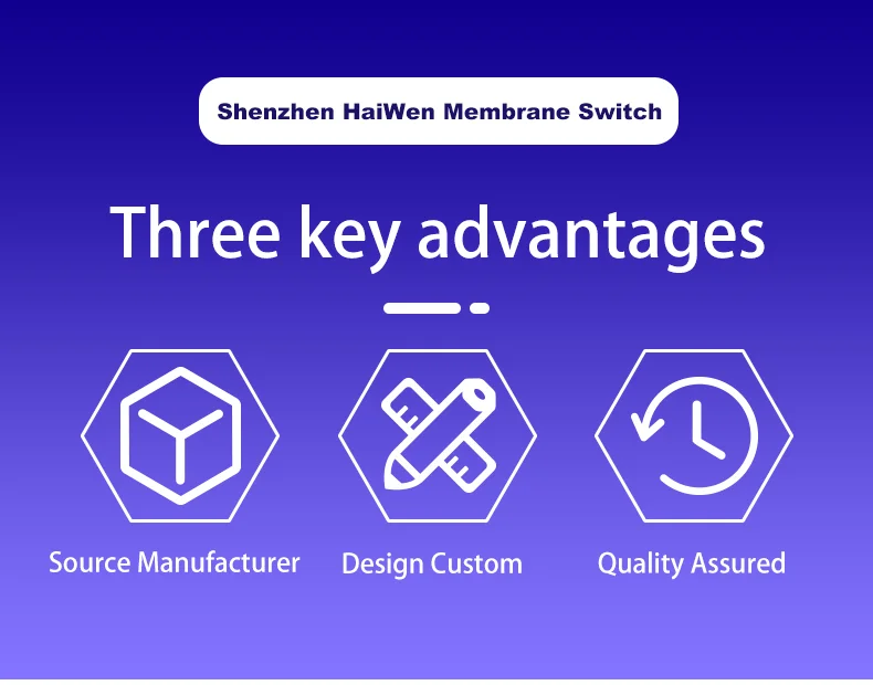 Custom 3m Adhesive Sticker Glass Acrylic Membrane Switch Keypads ...