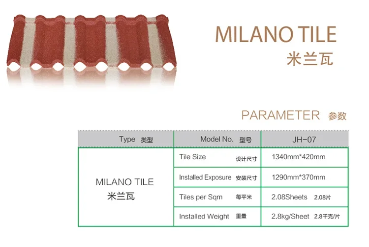 Wood Pattern Type Galvalume Color Stone Coated Metal Roof Tile - Buy ...