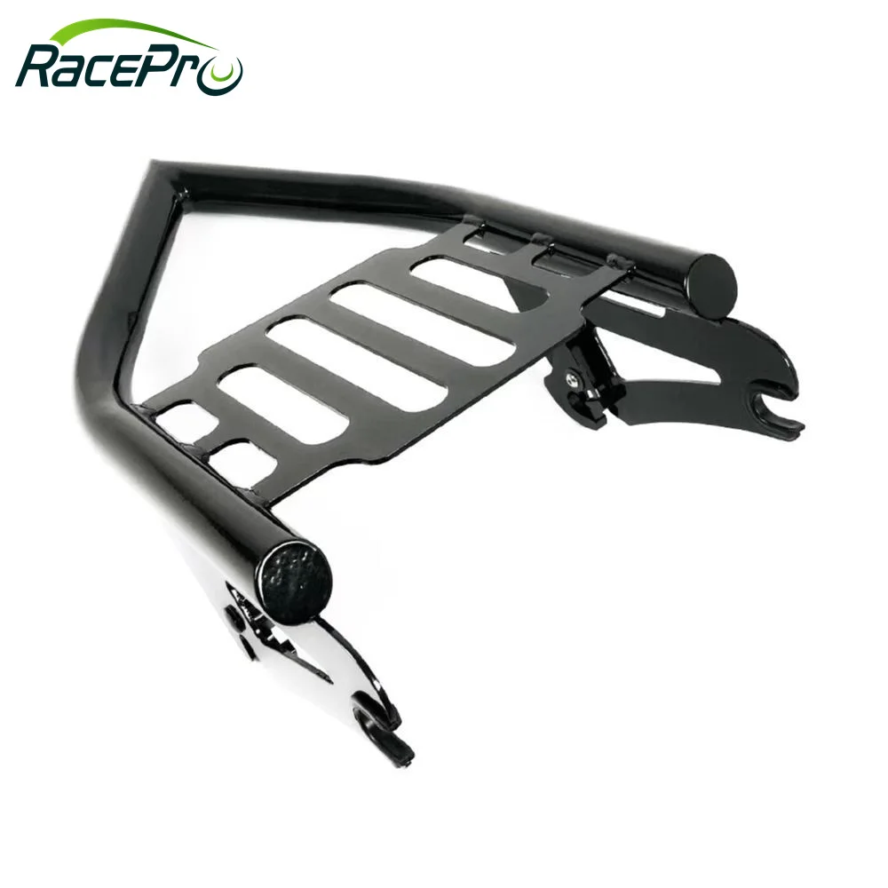 Racepro Rp5520-3028b Black Sharp Motorcycle Detachable Luggage Rack For ...