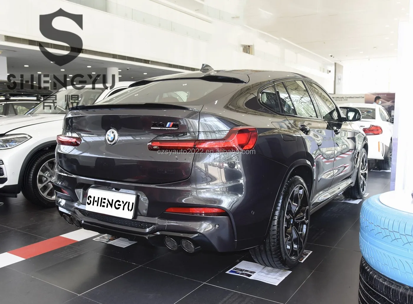 Body Kit Include Front Bumper Assembly Rear Lip Exhaust Pipe And Side ...