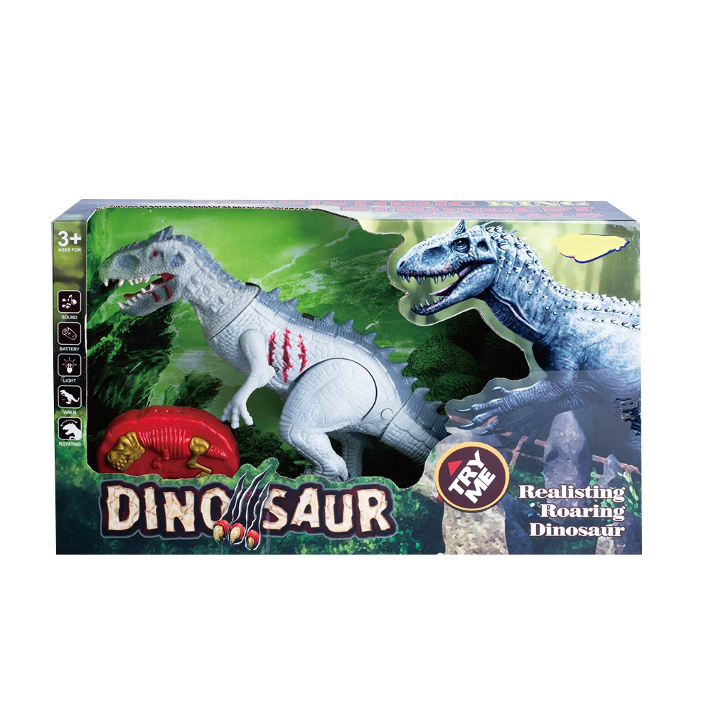 Infra-red Remote Control Model Toy Head Shake Rc Dinosaur with Light ...