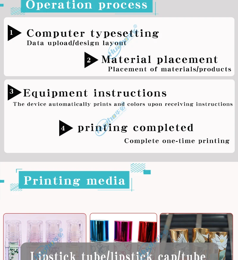 Huahongping Round Uv Printer Cylindrical Flat Uv Flatbed Printer ...