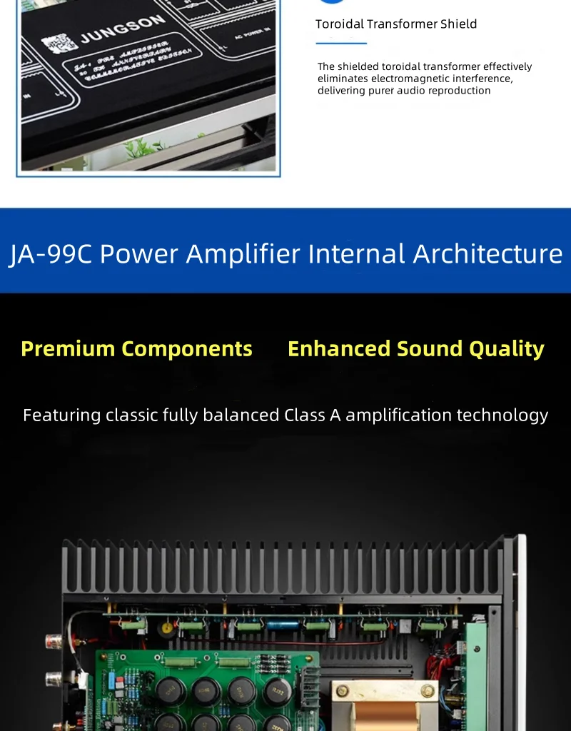 JUNGSON 30th Anniversary Deluxe JA-1JA-99C HiFi Pre Power Amplifier ...
