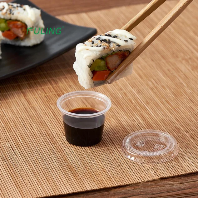 Contenedor De Salsa De Pp Desechable Para Restaurante,Personalizado,2 ...