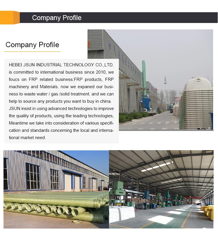 Factory Manufacturing GRP/FRP Fiberglass Pultrusion Products Line FRP ...