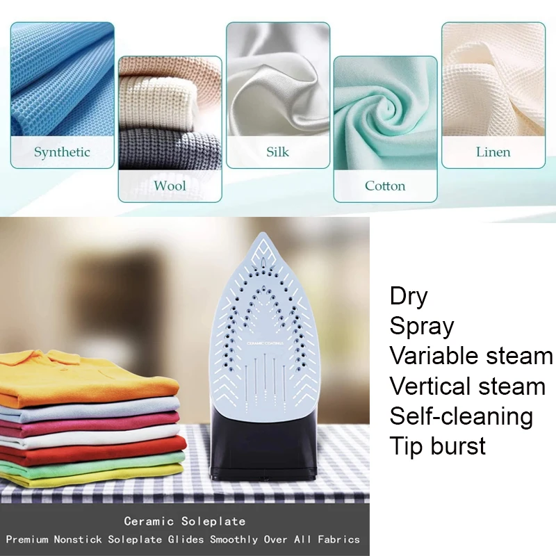 Steam Iron 2000w Powerful New Design High-end Automatic Machine With Ce ...