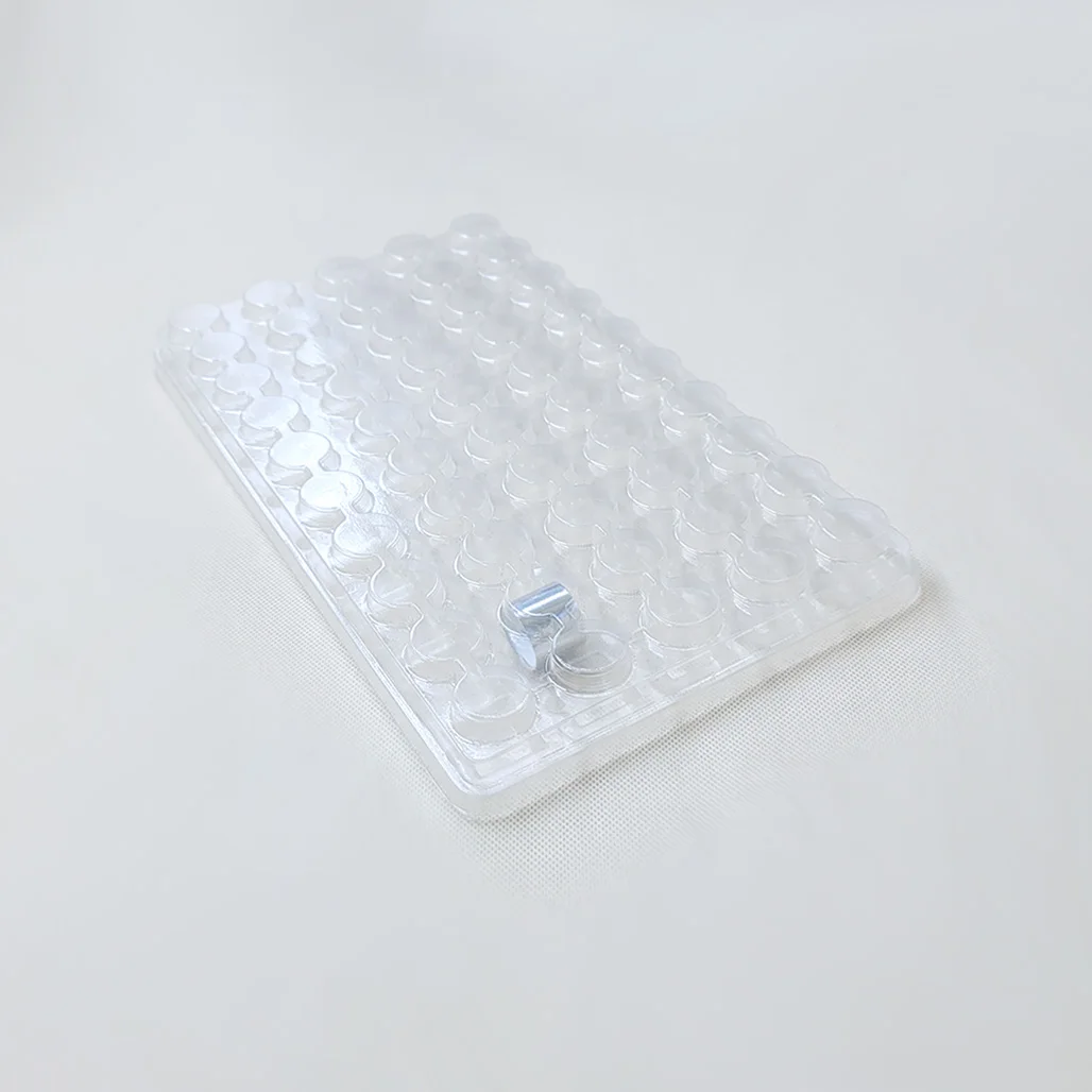 KEYMY TP-26 Transparent Turnover Tray Recyclable Plastics Transparent ...