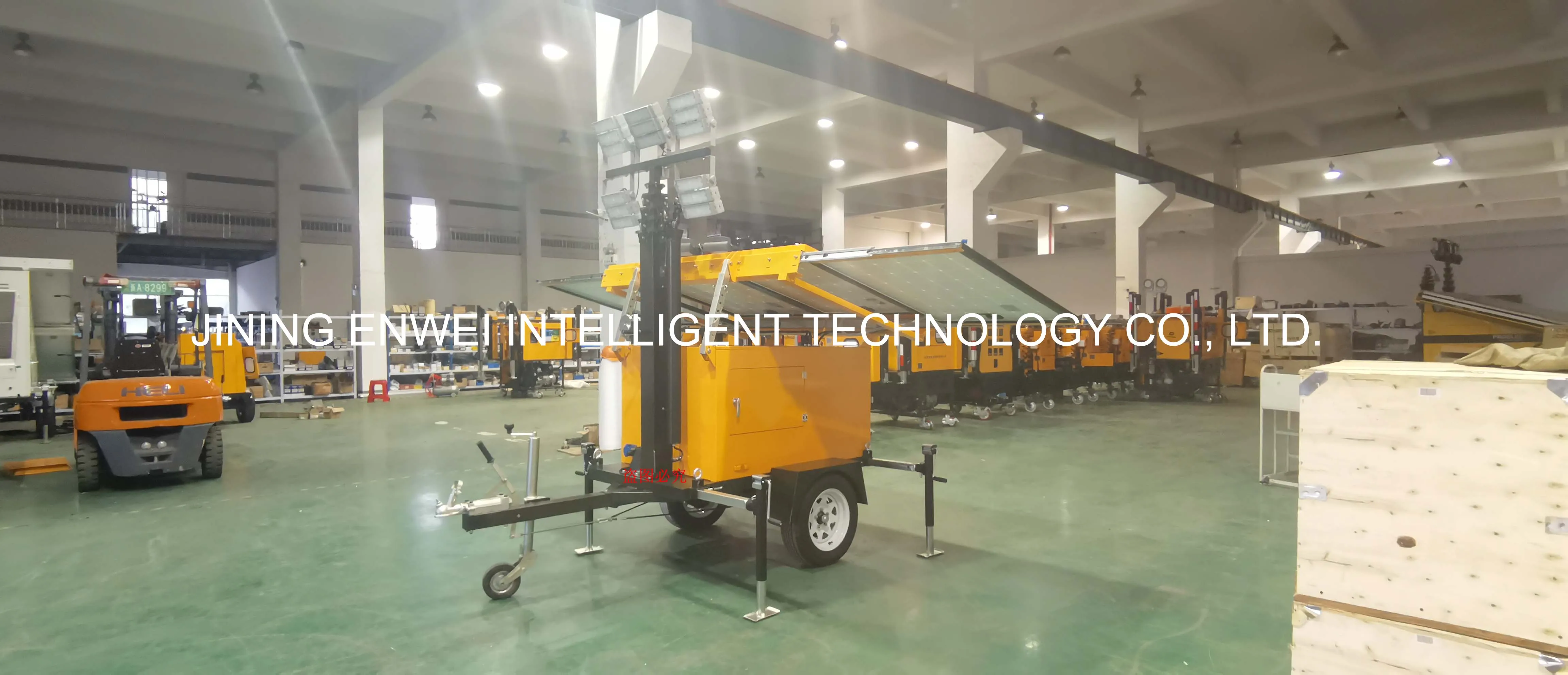 Vehicle Mounted Portable Mobile Cctv Security Camera Tower With Display ...