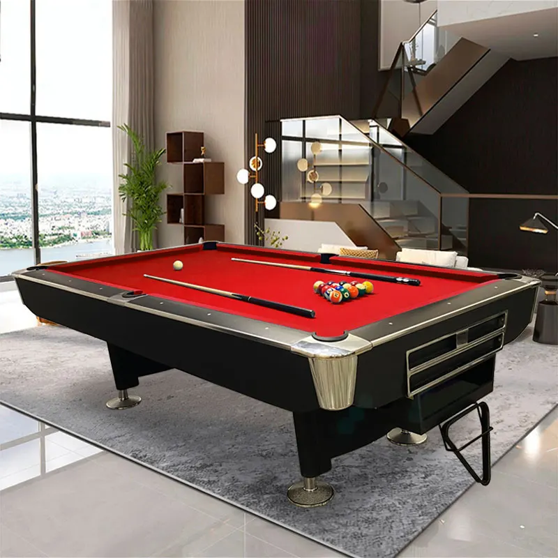 Philippine Popular Sale - 9ft Custom Scallop Corner Pool Table