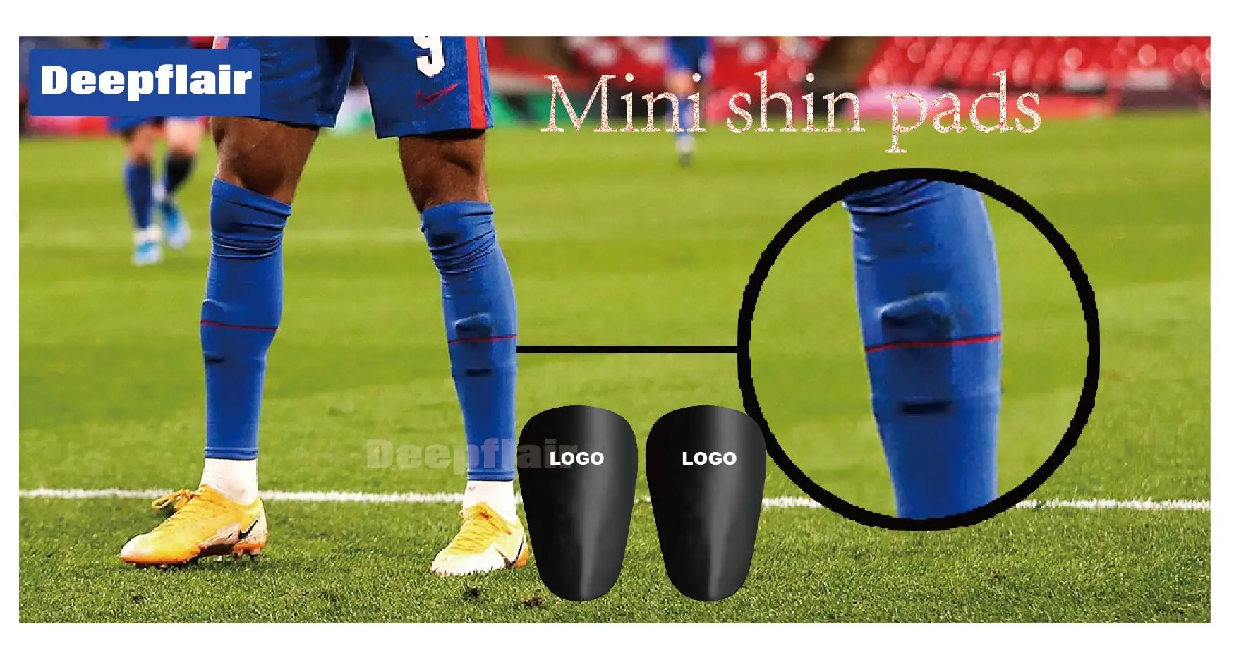 8*5cm Printing Blank Sublimation Mini Soccer Shin Guards Pads| Alibaba.com