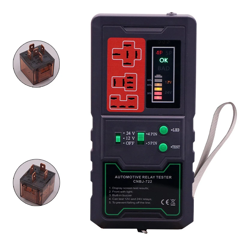 Automotive Tool 12v 24v Relay Detector Ce Certification Durable Good ...