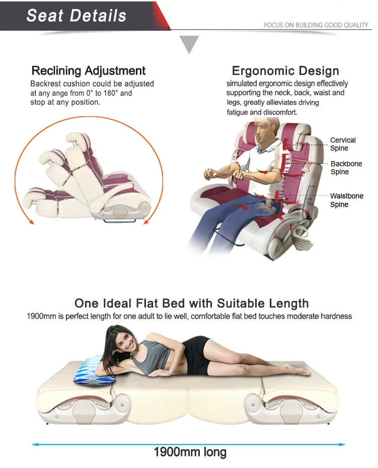 Custom Vip Hiace Rock and Roll Conversion Van Seat MPV