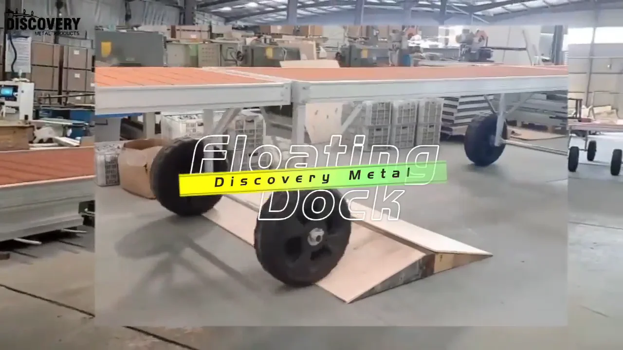 High Quality Aluminum Dock With Wheel - Buy High Quality Aluminum Dock ...