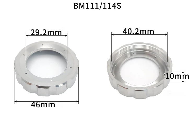 Ceramic Lock Ring Nut For Precitec Raytools Bt240s Bm109 Bm111 Wsx ...