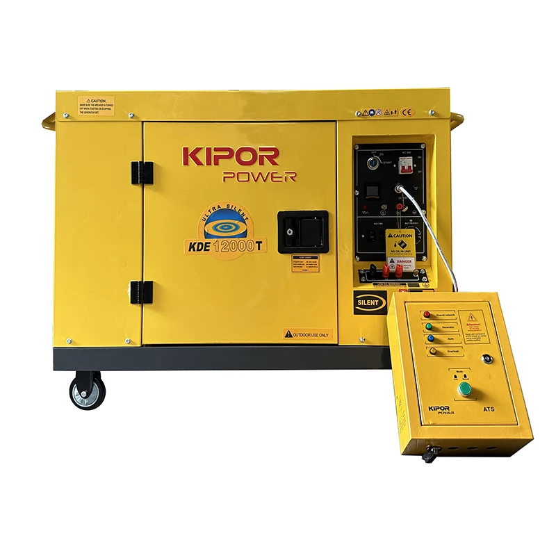 KIPOR POWER 10KVA Silent Diesel Generator - 8KW Rated Power
