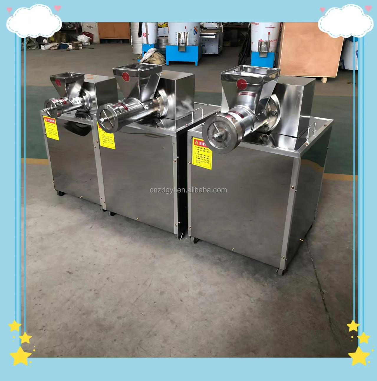 Mini Macaroni Making Machine Pasta Extruding for Family Restaurant ...