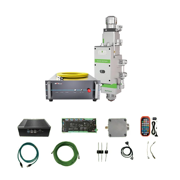 Max 3000w laser source raytools BM110 laser cutting head Fiber Laser ...