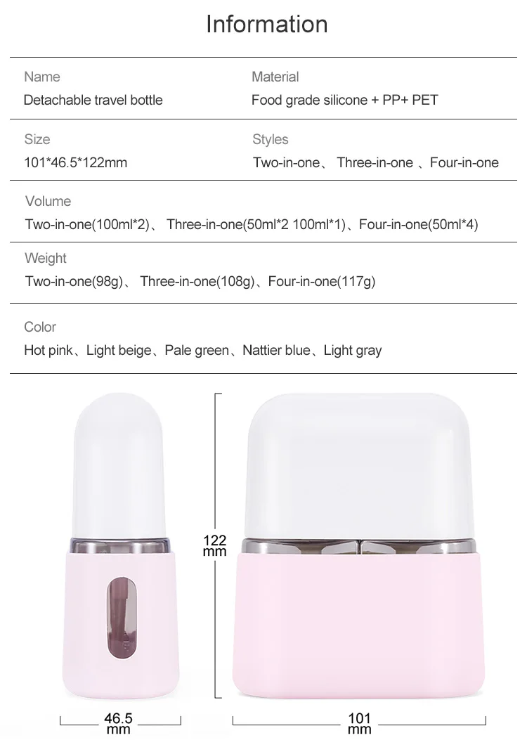 Oem Odm Custom Rectangle Twist Cap Squeeze Bottle Food Grade 60ml Soft ...