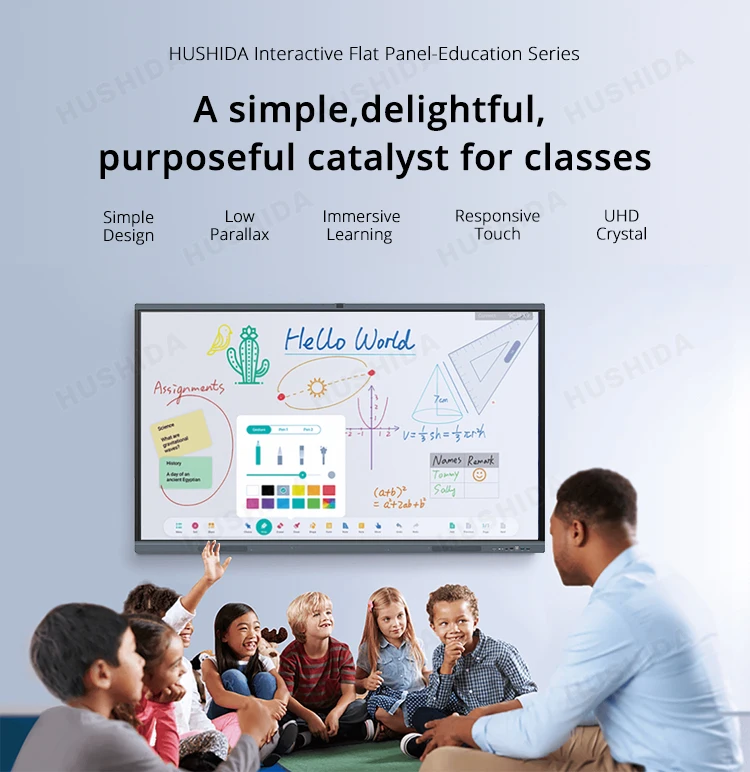 Cheap 65 Inch Lcd 4K Interactive Panel Android 11 All-in-one Pc ...