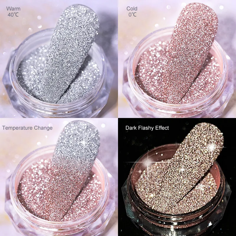 Shiny Crystal Glitter Nail Diamond Powder For Nail Beauty - Buy Glitter ...
