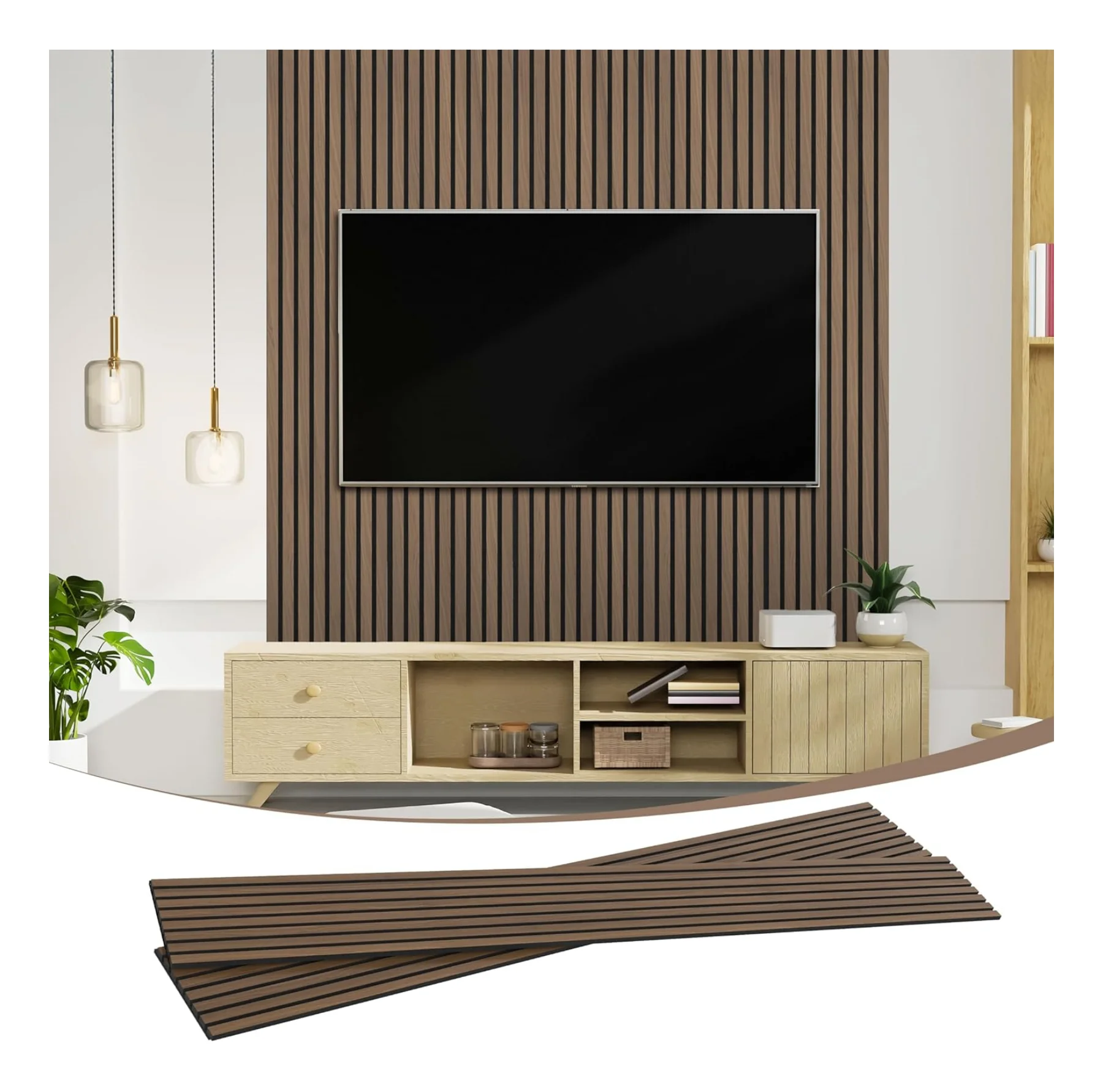 Soundproof Wall Panels Acoustic Wood Wall Panels akupanel wood slat ...