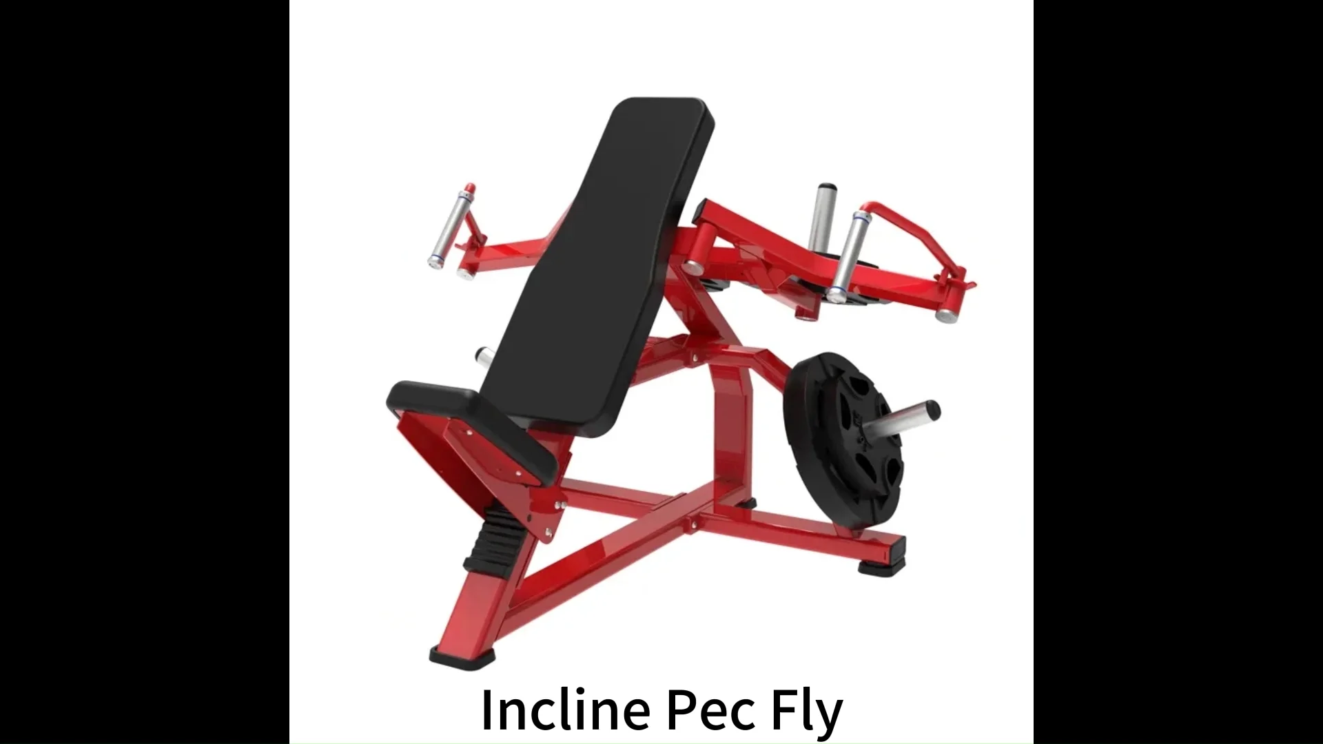Factory Price Fitness Equipment Plate Loaded Chest Press Incline Pec ...
