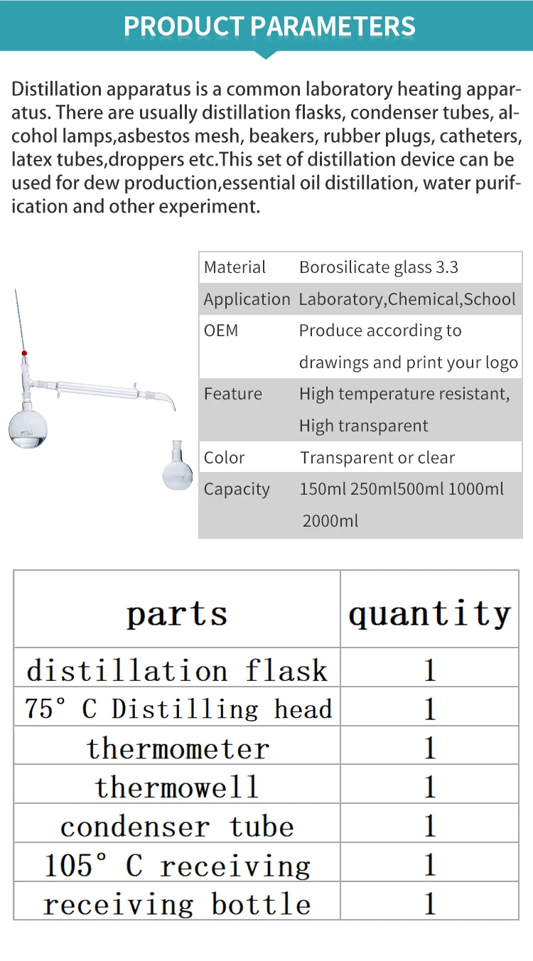 Organic Chemistry Distillation Apparatus - Atmospheric Distiller