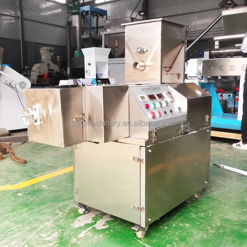 Cheese Cereal Puffed Corn Snacks Production Line Flakes Sticks Extruder ...