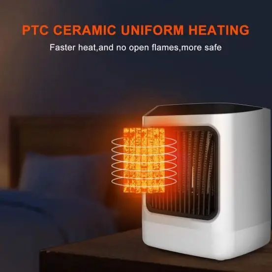 1000w Winter Fast Heating Portable Desktop Electric Mini Heater With ...