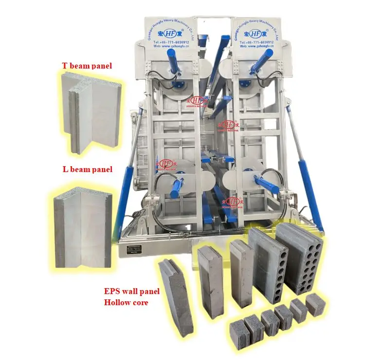 T/l Shape Precast Concrete Eps Wall Panel Machine Precast Concrete ...