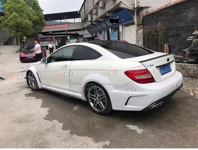 FRP Wide Body Kit for Mercedes Benz C-Class W204 Style