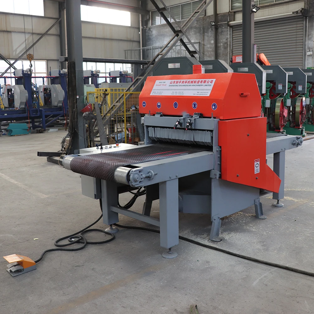 Twin Vertical Wood Resaw Band Saw - Efficient Wood Cutting