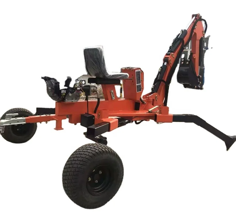 9hp Atv Backhoe 360 Swing Towable Bakchoe Attachment For Sale - Buy ...
