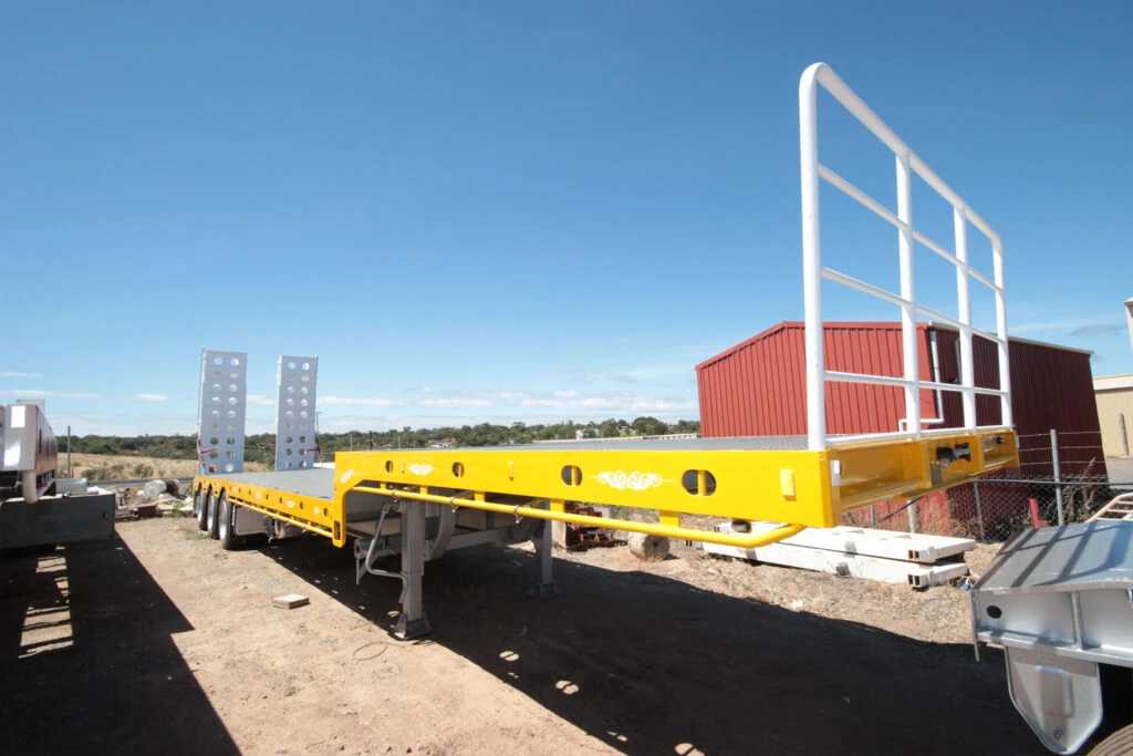 BERKLEY 2 Line 4 Axles Container Machine Transport Trailer