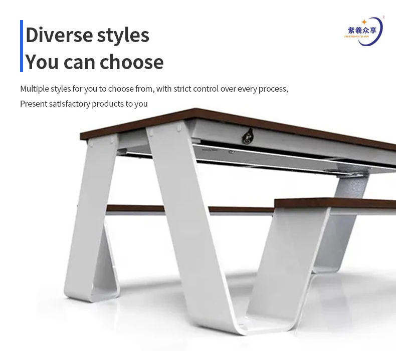 Outdoor Smart Wireless Charging Table - Solar & RGB LED