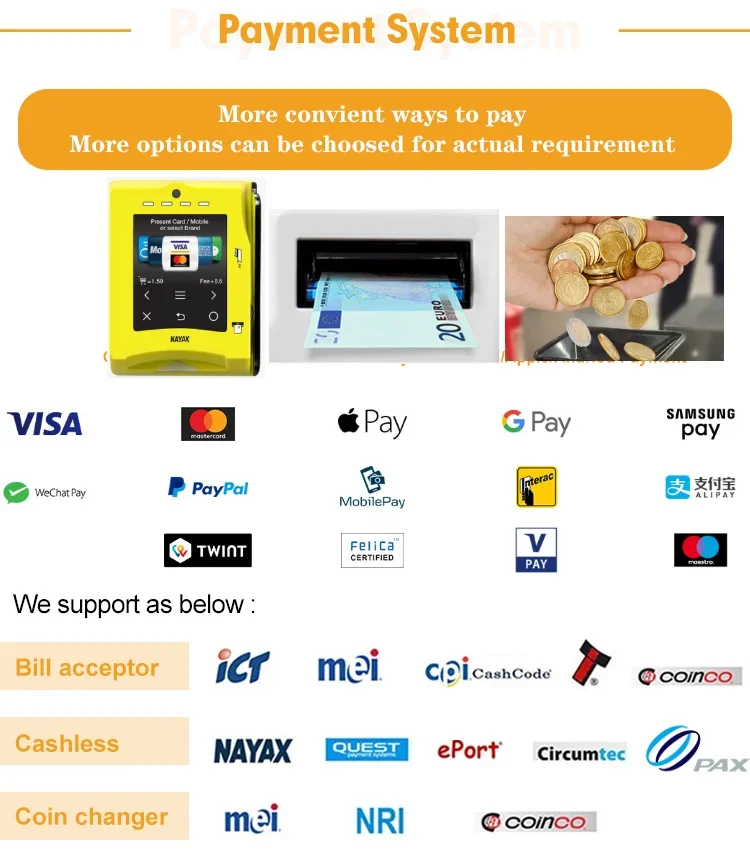 Automatic Ice Cream & Ice Vending Machine with MDB Payment - OEM