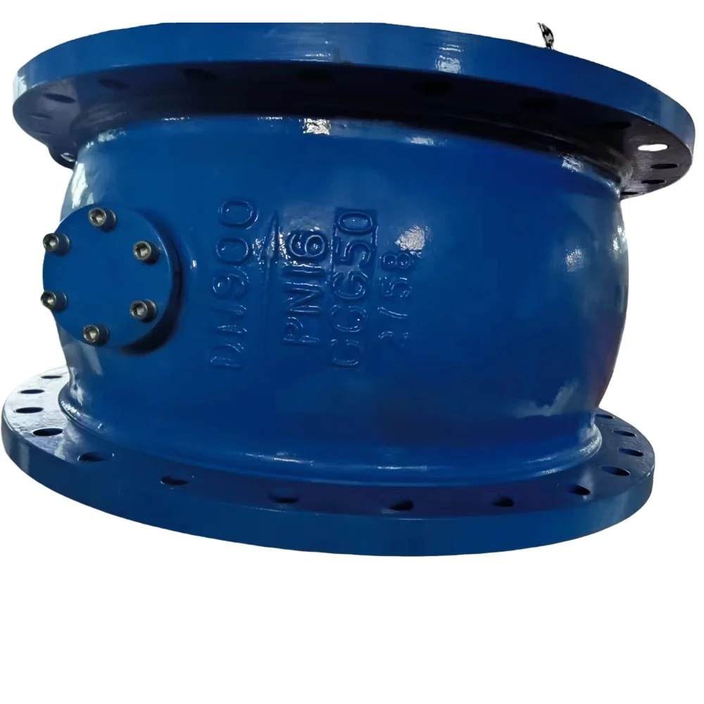 Big Size Check Valve Tilting Counter Weight Hydraulic DI Casting ...
